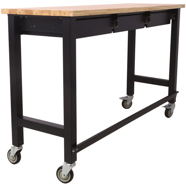 Wood Workbenches & Work Tables | Wayfair