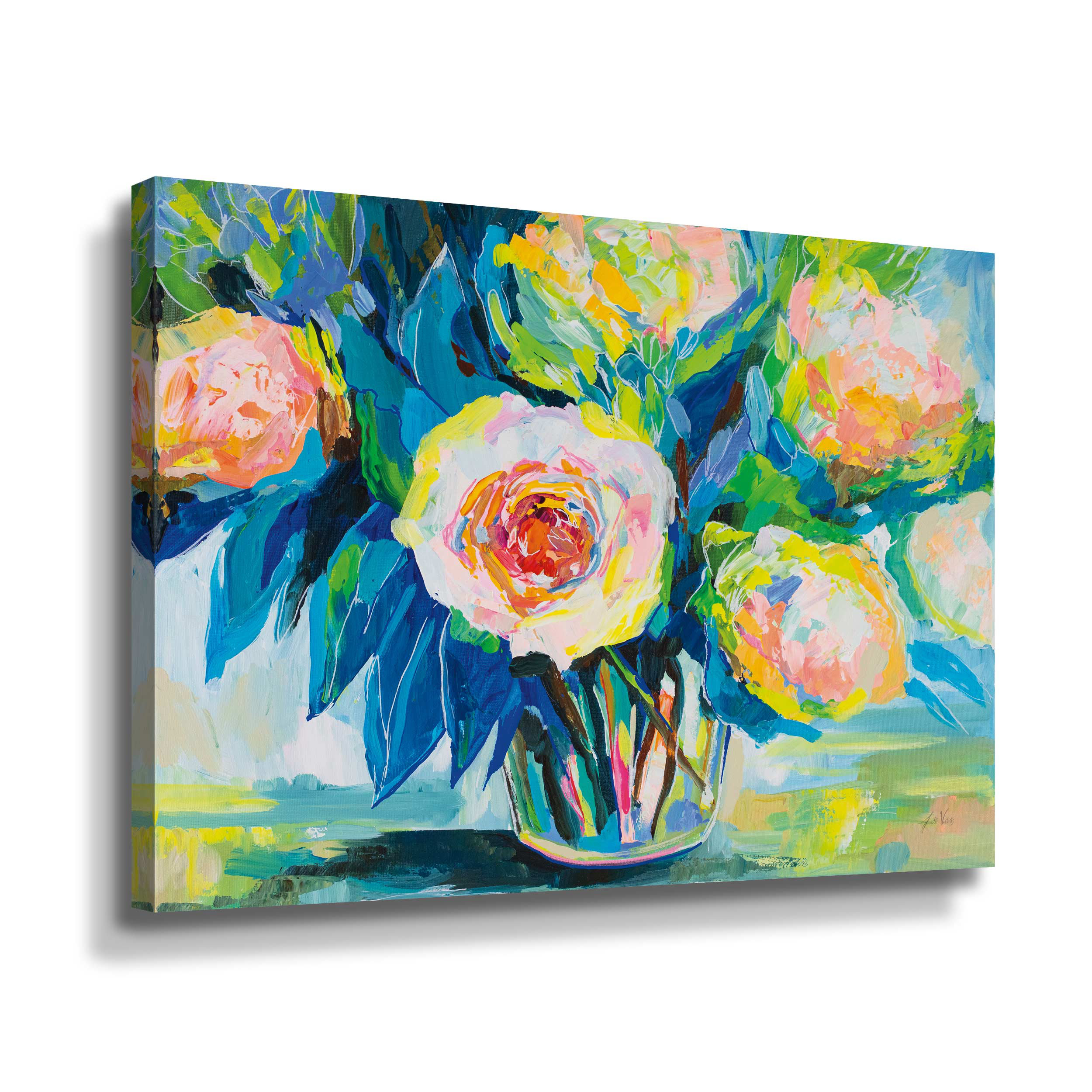 Charlton Home® Charm - Painting on Canvas | Wayfair