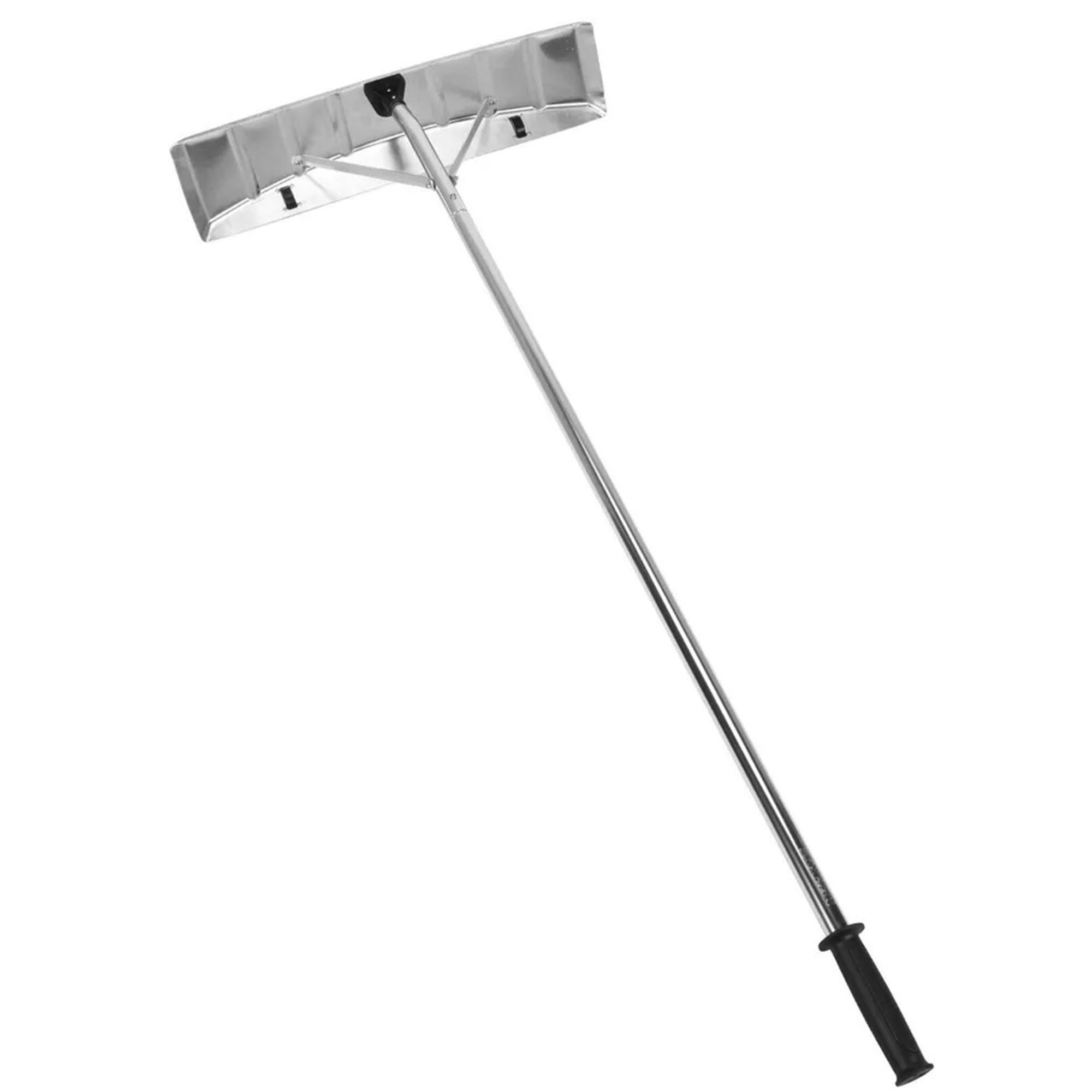 Wewdigi 20ft Extendable Snow Roof Rake with Aluminum Blade, Lightweight ...