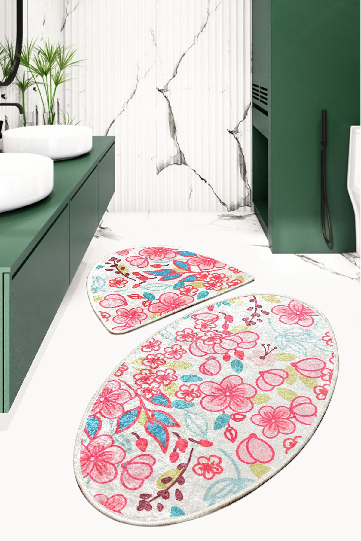 East Urban Home 2 Piece Bathroom Rug Set & Reviews | Wayfair