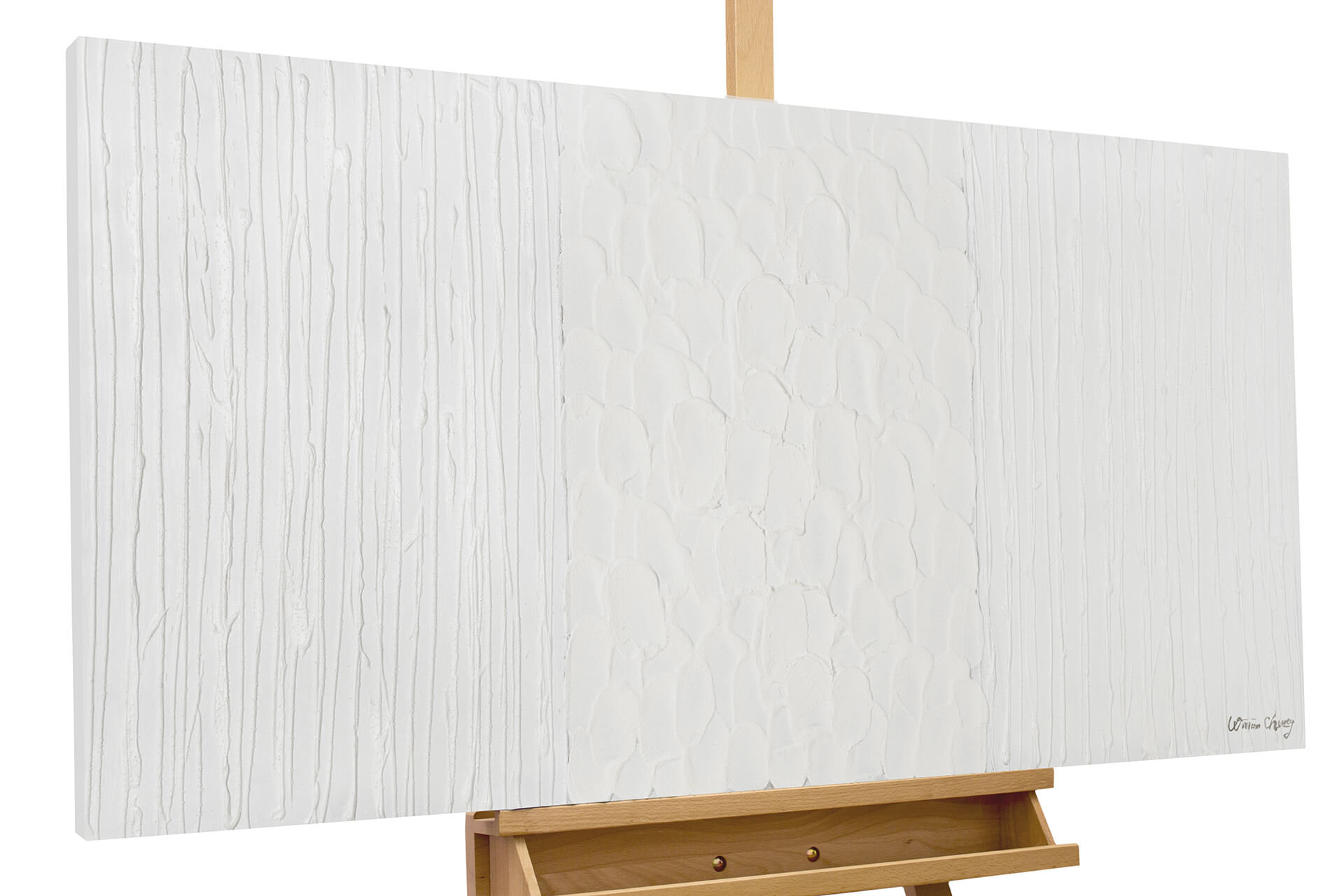 Ivy Bronx Handgemalt Acrylbild Porcelain Move | Wayfair.co.uk
