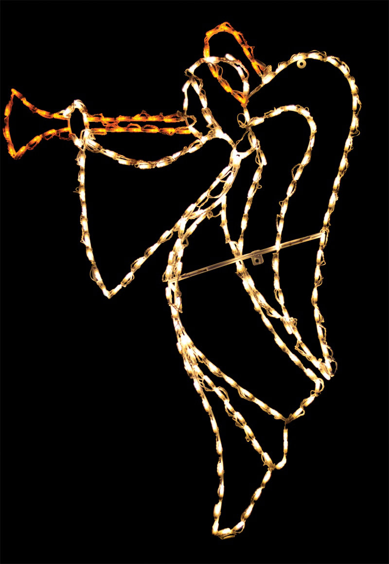 The Holiday Aisle® Left Facing Angel LED Light & Reviews | Wayfair