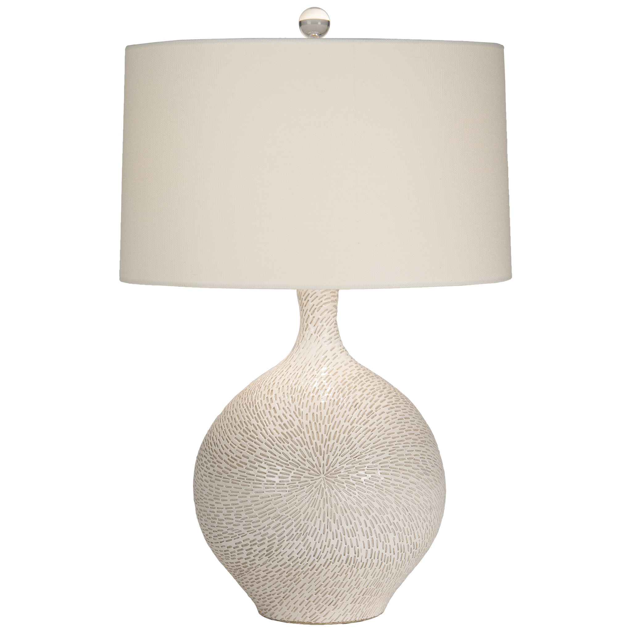 The Natural Light Silence 29'' Beige Table Lamp | Wayfair