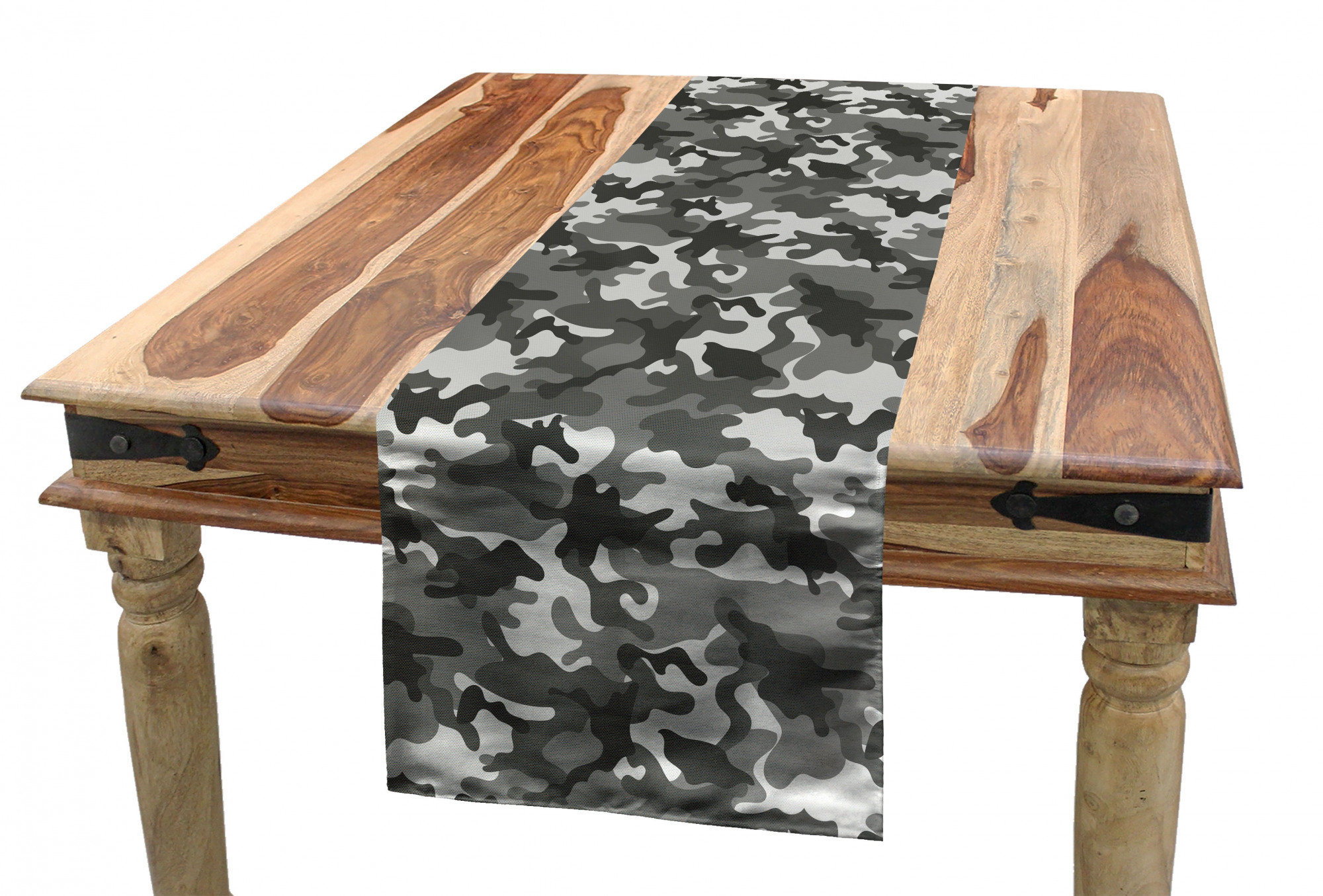 East Urban Home Camouflage Table Runner | Wayfair