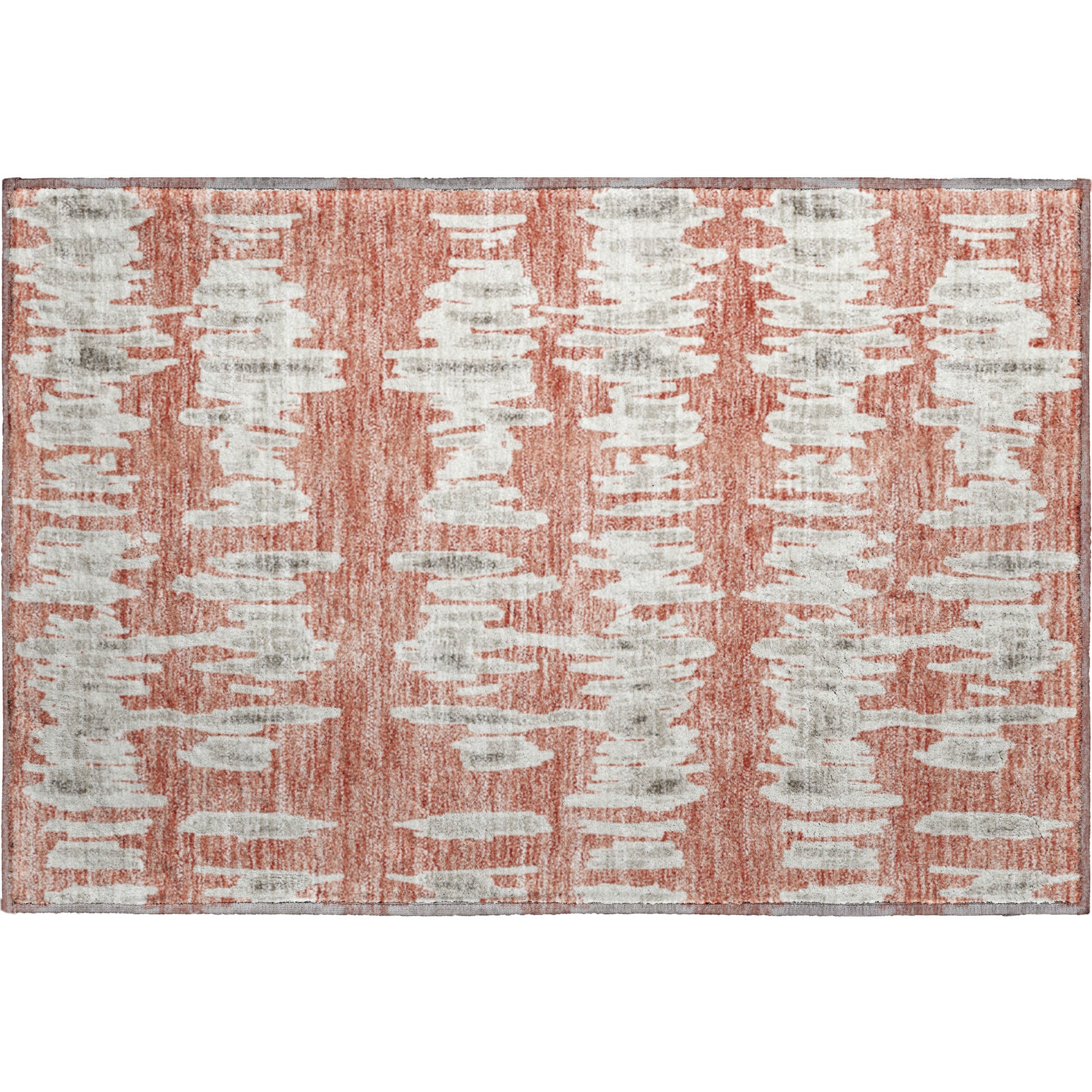 Bungalow Rose Premium Machine Washable Huertas Salmon Rug | Wayfair