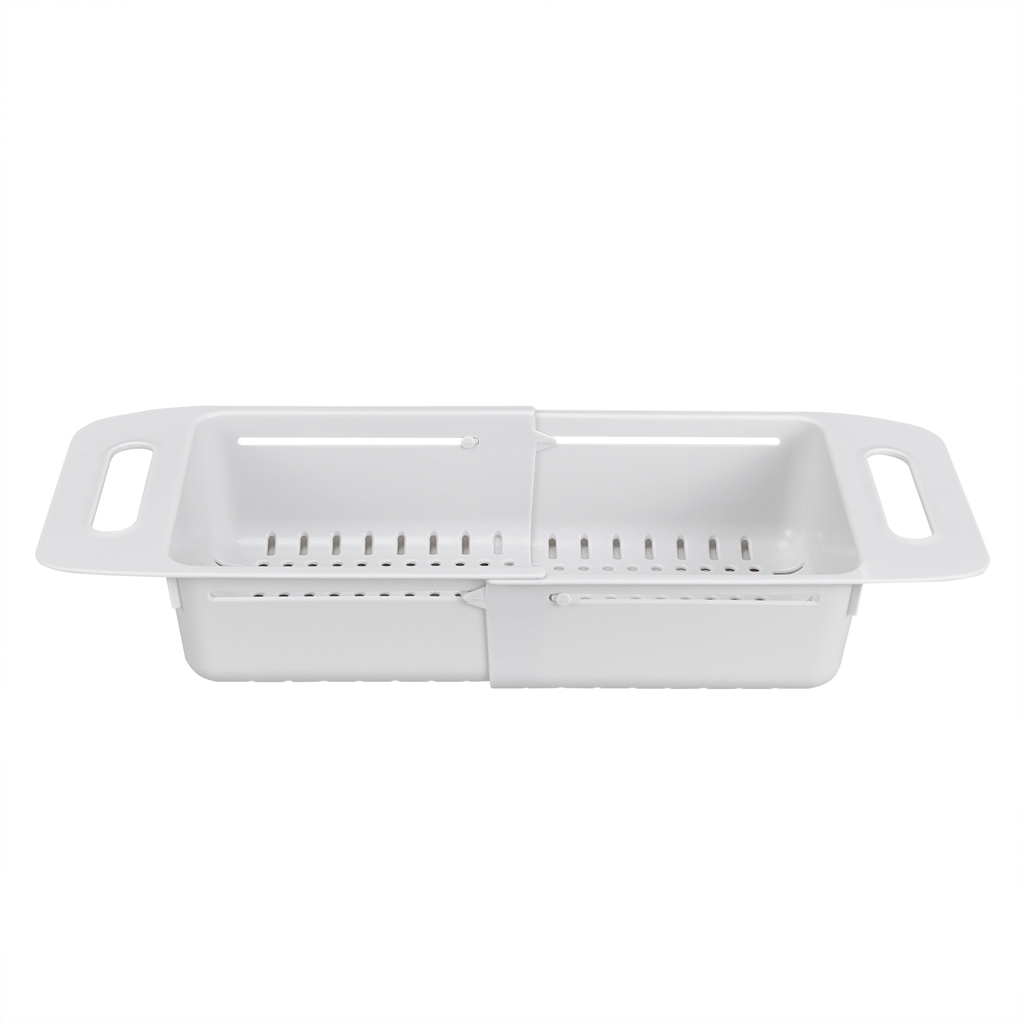 Vecelo Extendable Colander Strainer Over The Sink, Retractable Kitchen ...