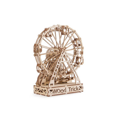 Wood Trick Ferris Wheel Wooden 3D Mechanical Model Kit Puzzle | Wayfair