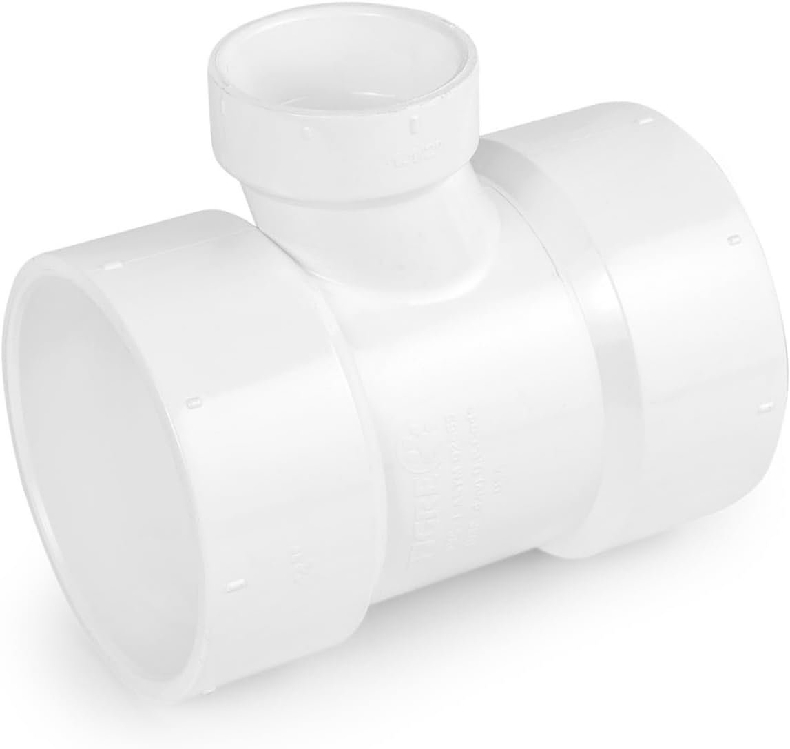 Supply Giant 2 po x 2 po x 1-1 / 2 po avec conduit d'évacuation des ...