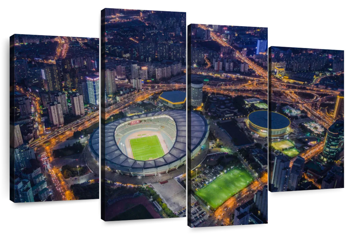 Elephant Stock Shanghai Stadium Aerial View | Wayfair