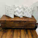 Three Posts™ Sherry Wood Flip Top Storage Bench & Reviews | Wayfair