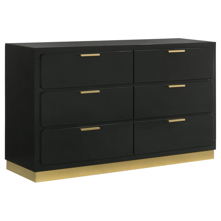 Mercer41 Fencher 59'' W 6 - Drawer Dresser | Wayfair