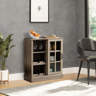Ophelia & Co. Wine Bar Cabinet - Extra Storage Space, 6 Rack, 15.04 ...