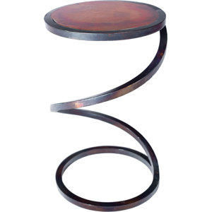 17 Stories Solid Wood Abstract End Table & Reviews | Wayfair