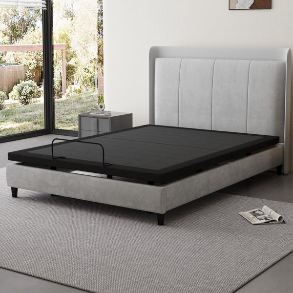 The Twillery Co.® Bingaman 12" Adjustable Bed with Wireless Remote and ...