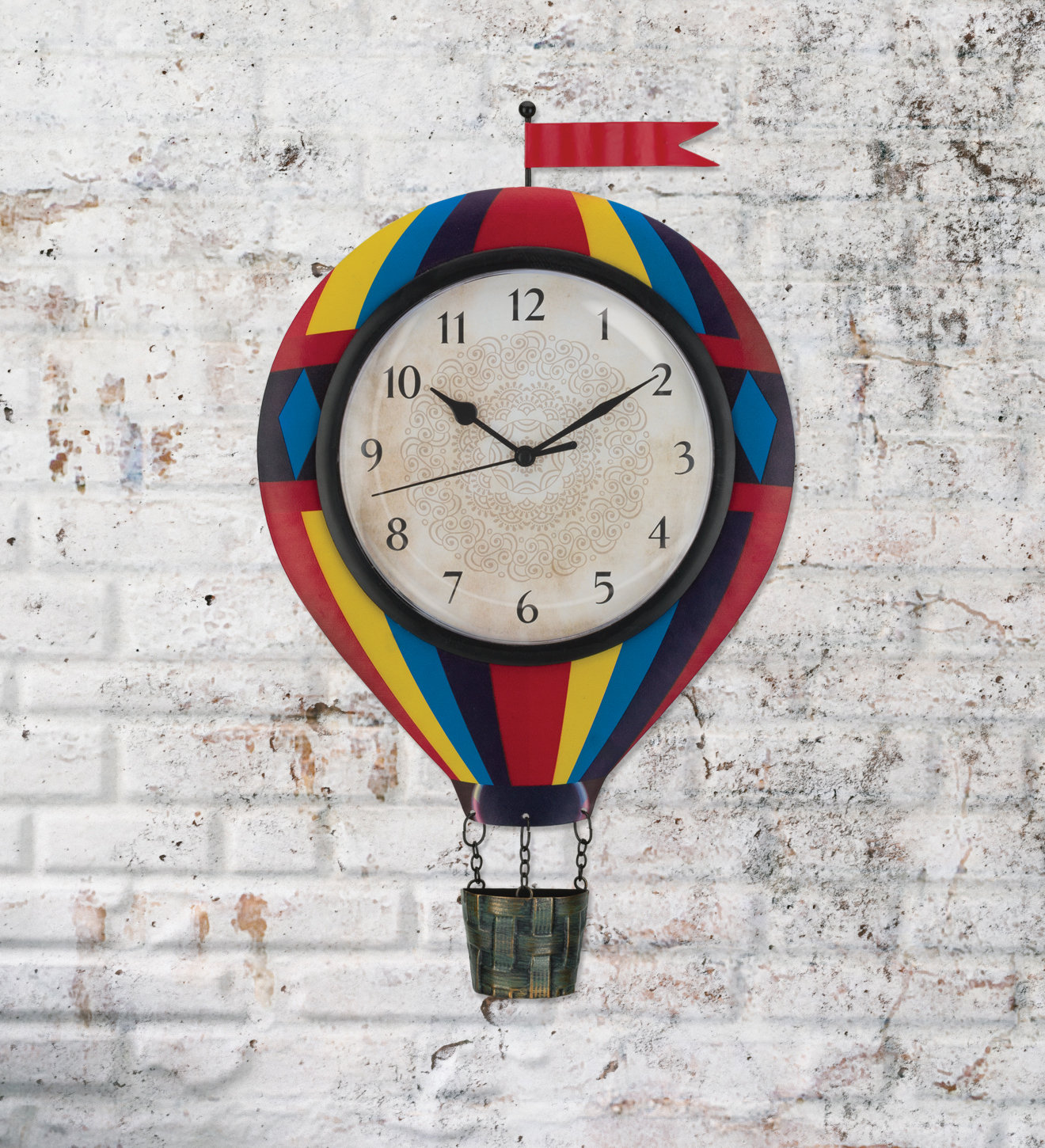 Regal Art & Gift Clock - Hot Air Balloon | Wayfair