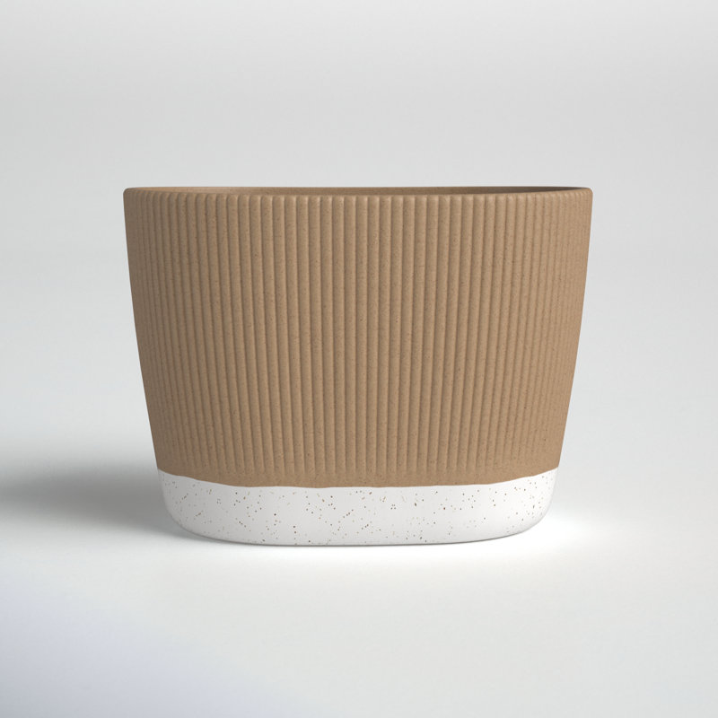 Joss & Main Cavana Ceramic Floor Trough | Wayfair