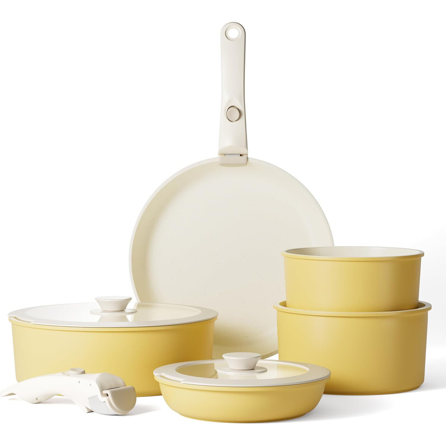 BN-LINKKL 16Pcs Pots And Pans Set Nonstick, Kitchen Cookware Sets ...