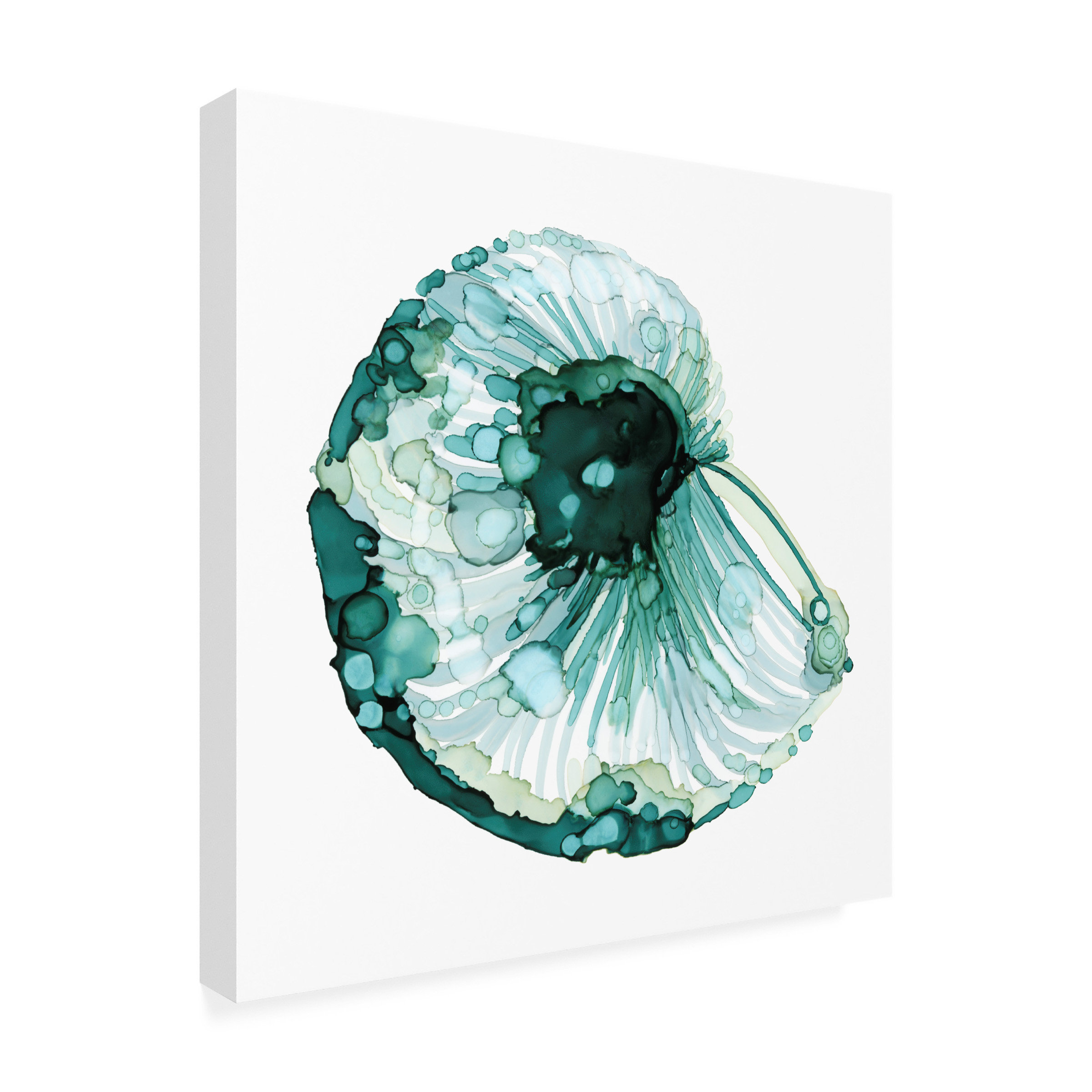 Dovecove Blue Barnacle I On Canvas by Grace Popp Painting | Wayfair