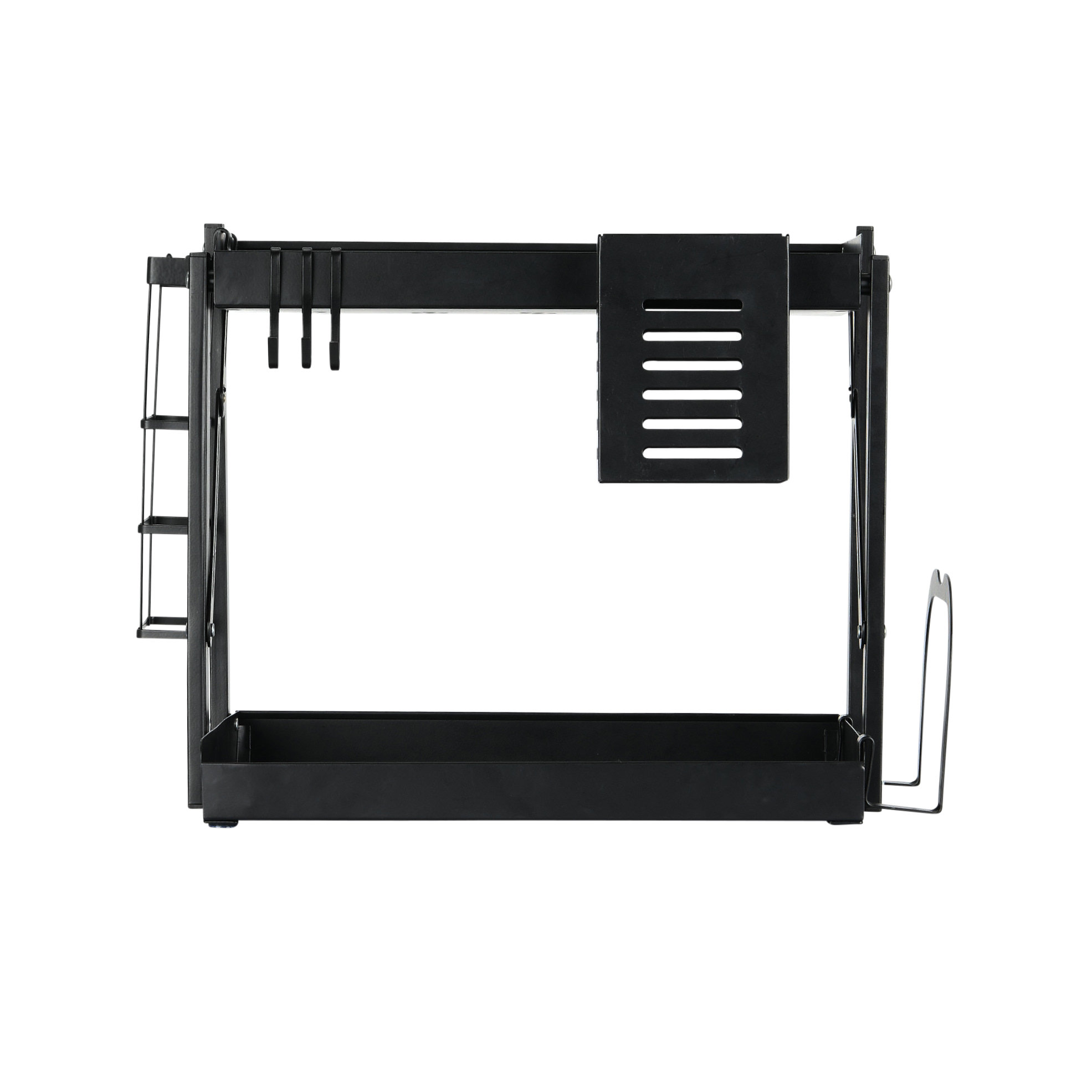 Prep & Savour Deniqua Metal 2 Tier Dish Rack | Wayfair