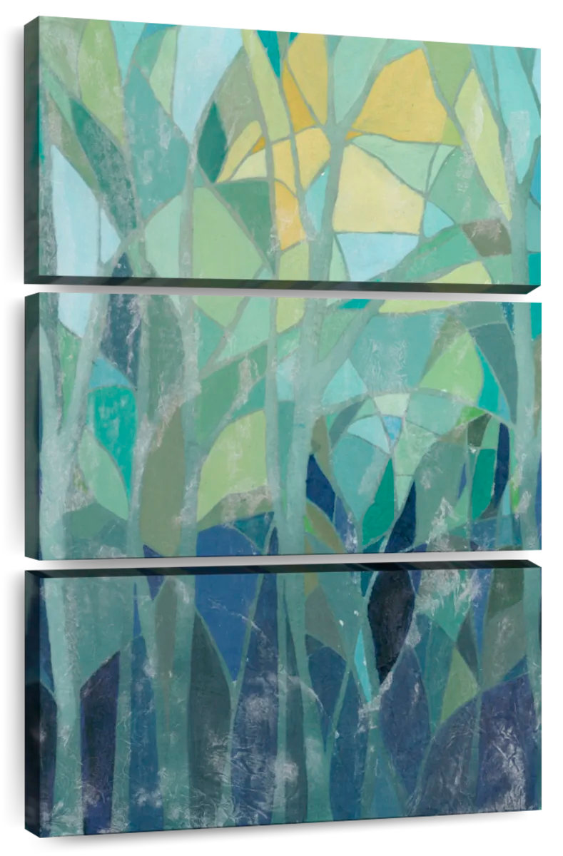 Wade Logan® Avery Stained Glass Forest I | Wayfair