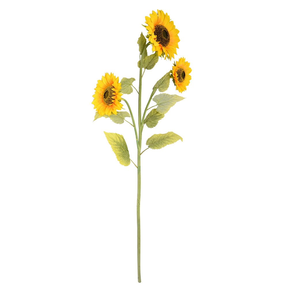 Gracie Oaks Artificial Sunflower Stem & Reviews | Wayfair