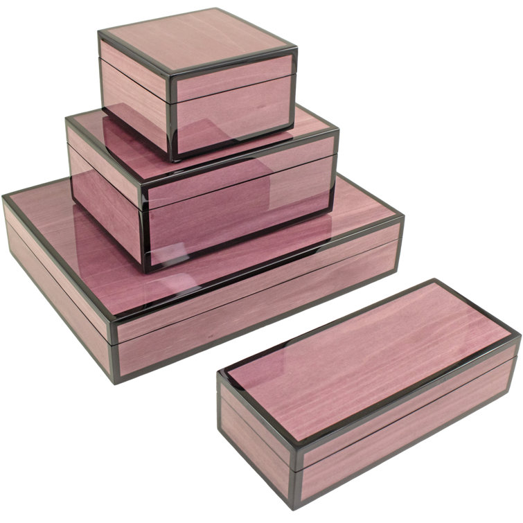 PacificConnections Handmade Lacquer Decorative Box | Wayfair