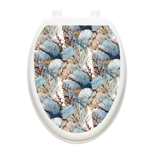 Toilet Seat Decals You'll Love | Wayfair