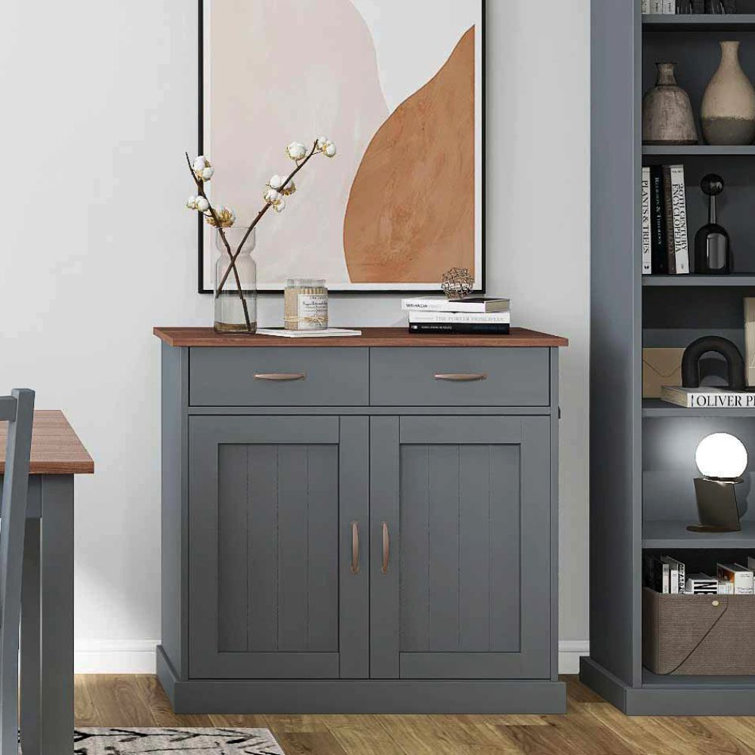 August Grove Pierro 90 cm Chest of Drawers FSC - Pine Solid Wood ...