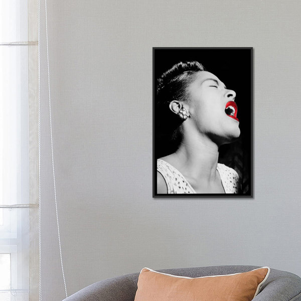 East Urban Home Billie Holiday Color Pop - Wrapped Canvas Photograph ...