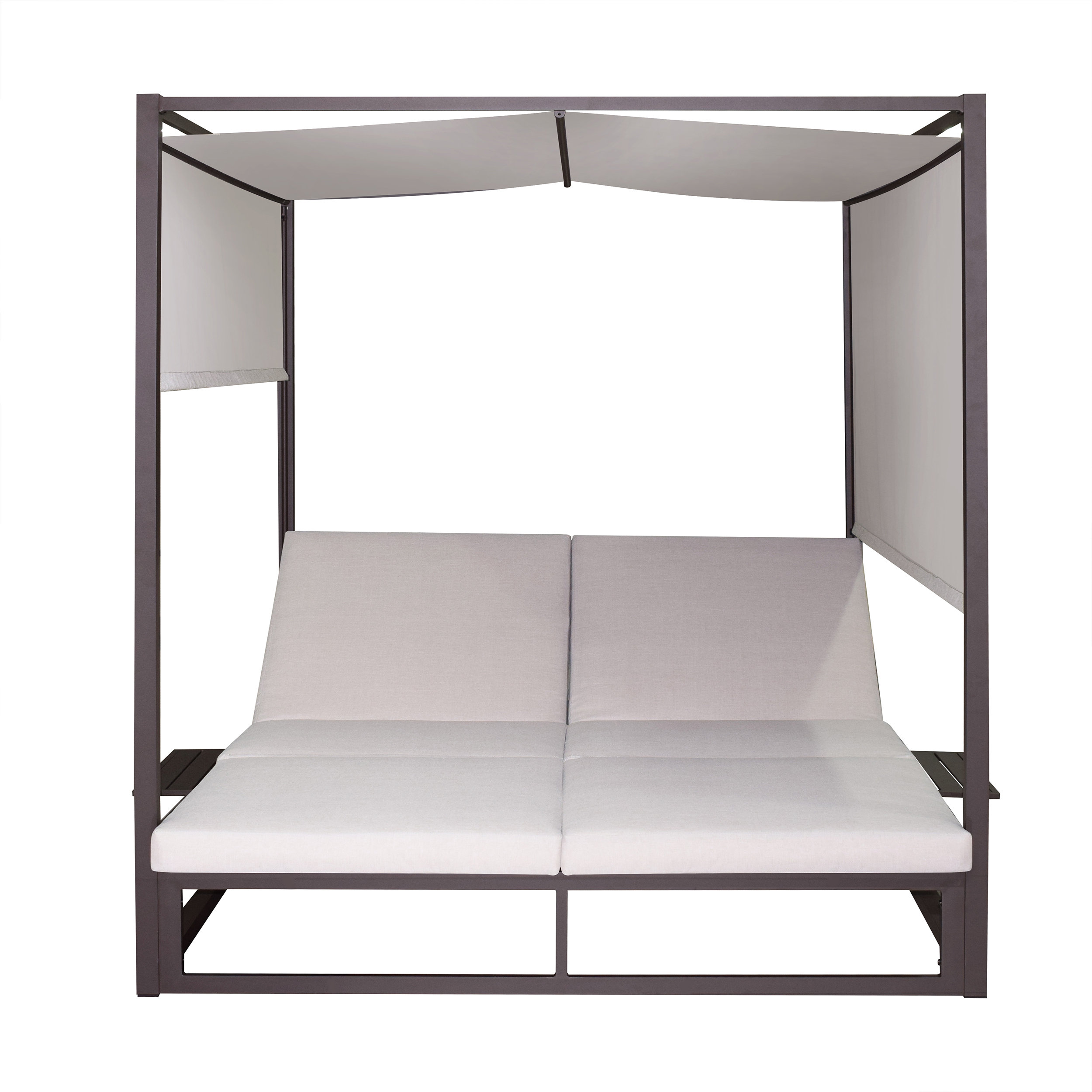 Deko Living 58'' Wide Outdoor Patio Daybed with Cushions & Reviews ...