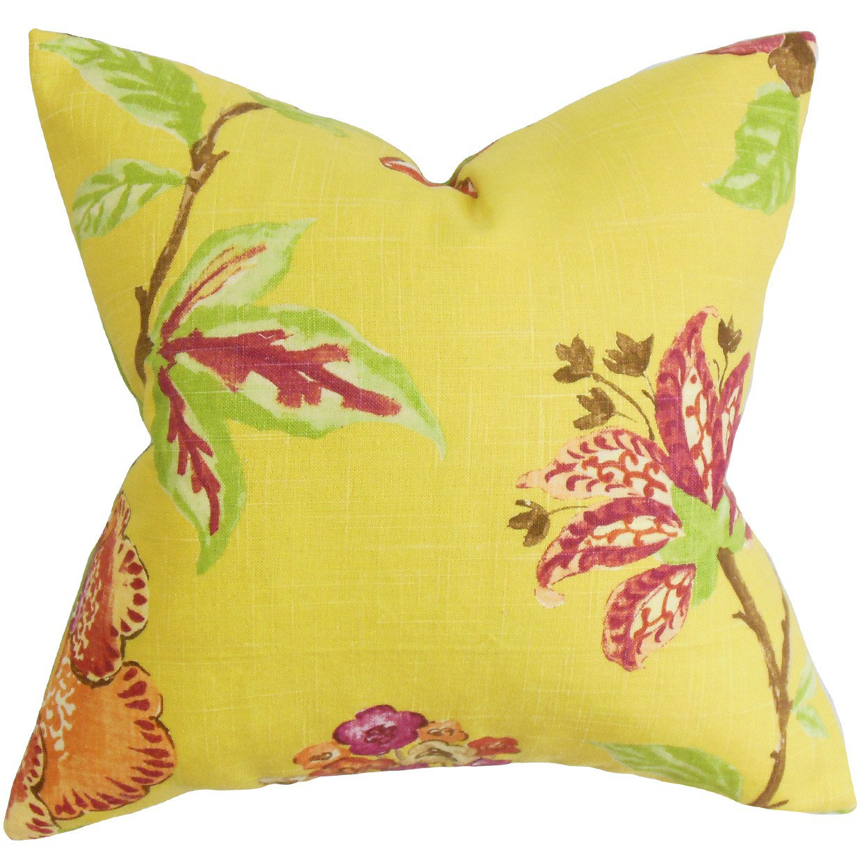 The Pillow Collection Xois Floral Throw Pillow | Wayfair