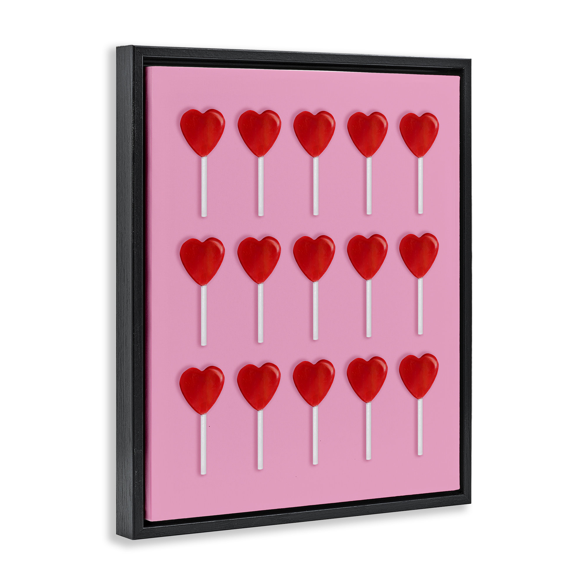 George Oliver Heart Lollipops Collection Floating Frame, design by LISH ...