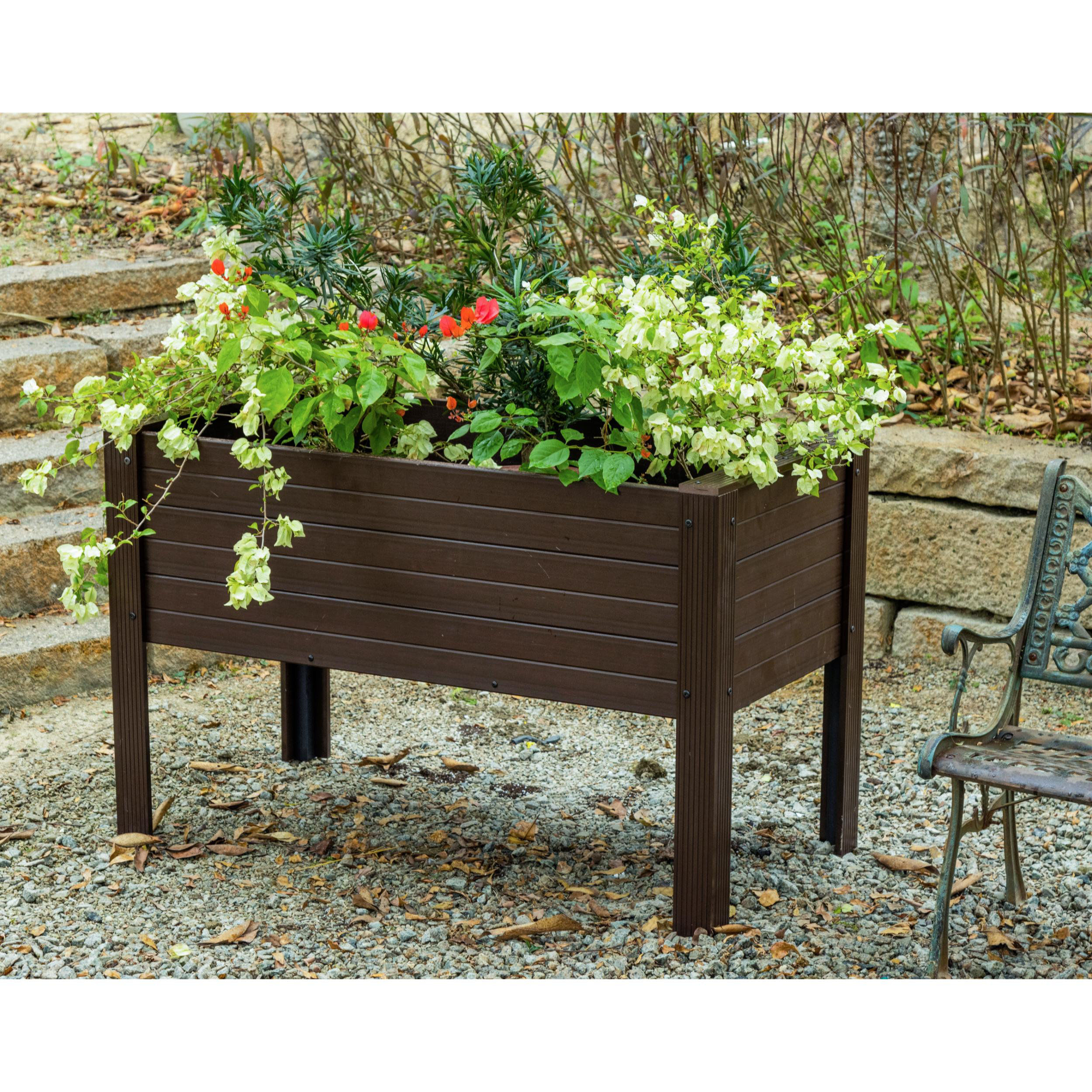 Latitude Run® Lateefat Elevated Planter - Wayfair Canada