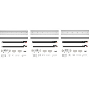 Villar Home Designs 3 Pack 39'' Concealed Invisible Magic Sliding Door ...