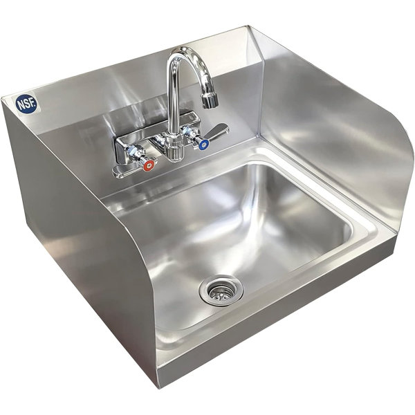 Express KitchQuip 17'' L Undermount Single Bowl Stainless Steel Kitchen ...