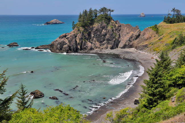 Rosecliff Heights Pacific Coastline Along Highway 101 Samuel H Boardman ...