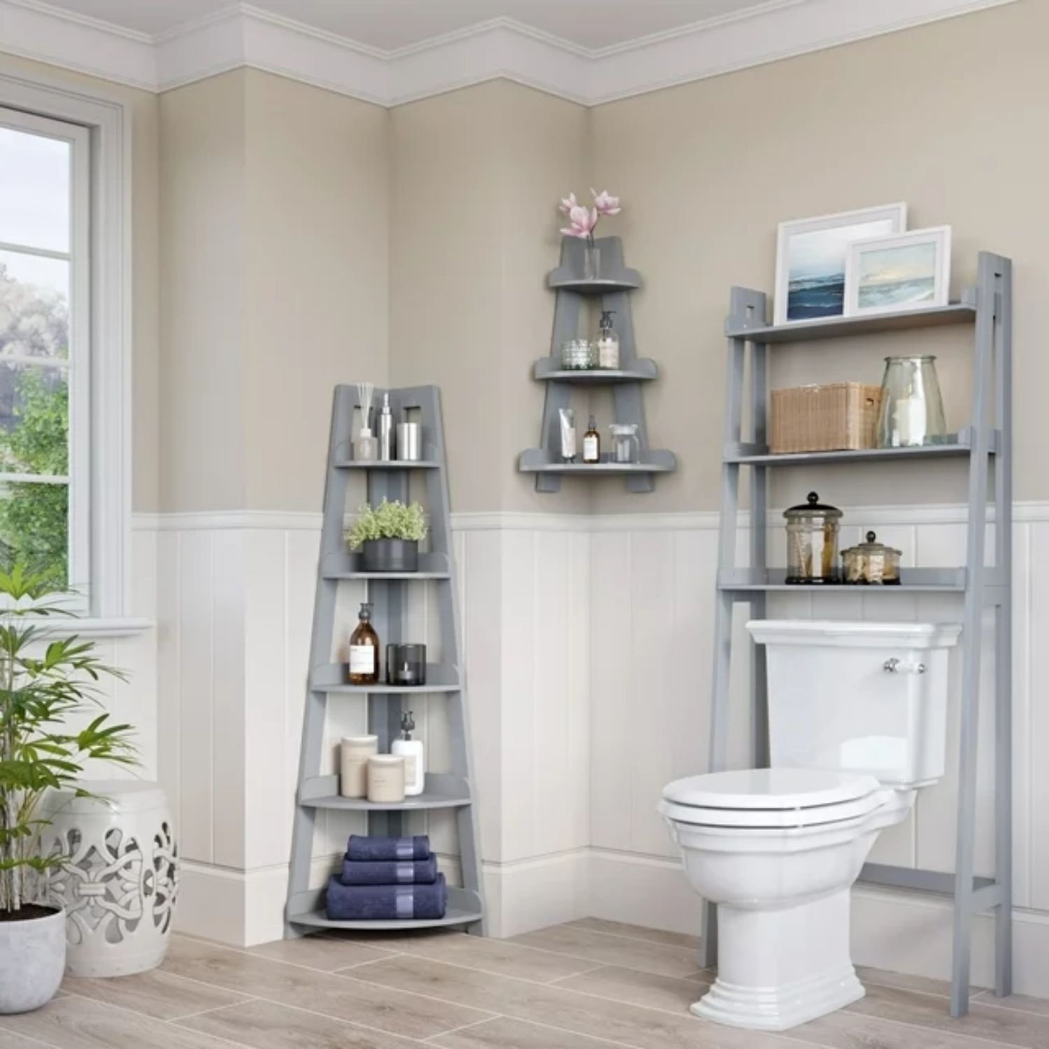 Red Barrel Studio® Gianangelo Corner Bookcase | Wayfair