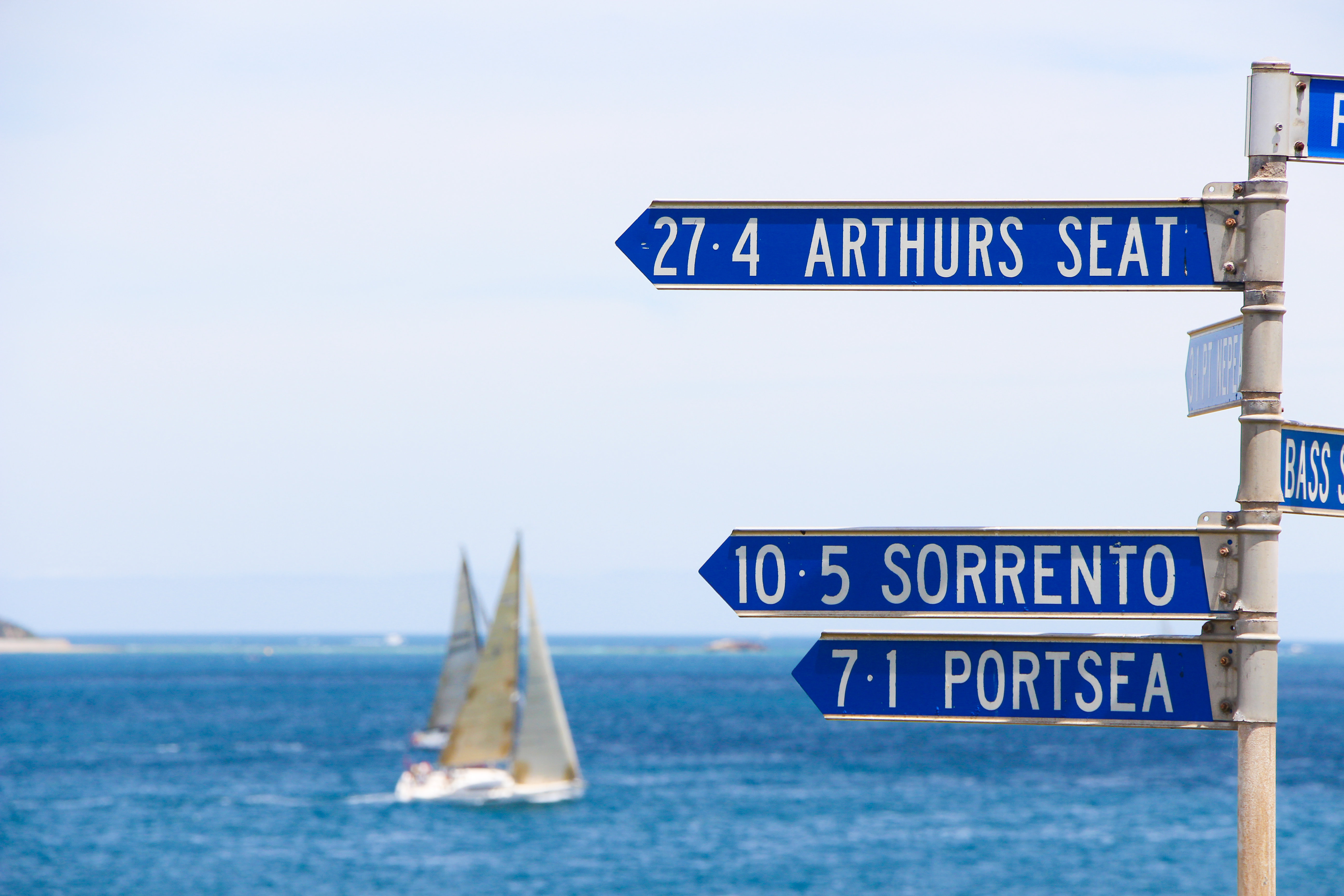 Breakwater Bay Sign Post by Nedjelly - Wrapped Canvas Photograph | Wayfair