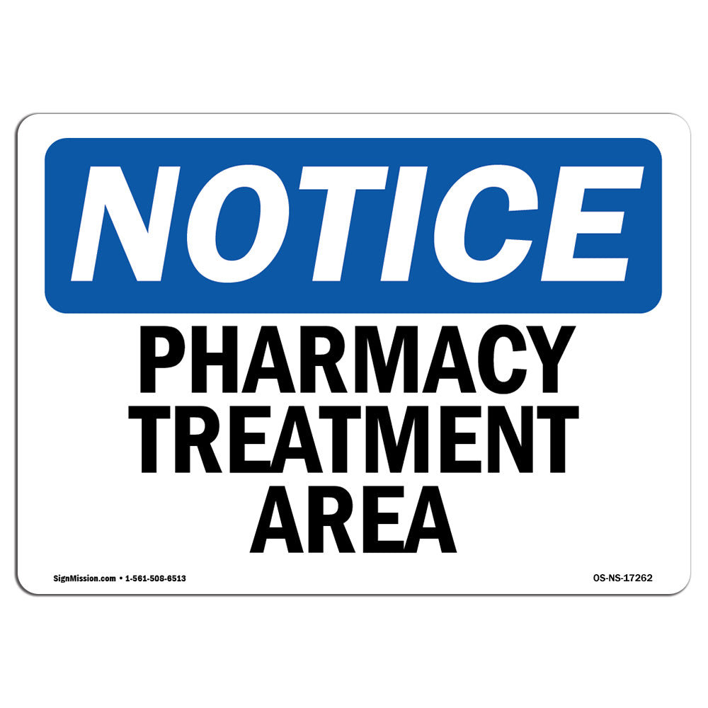 SignMission Pharmacy Treatment Area Sign | Wayfair