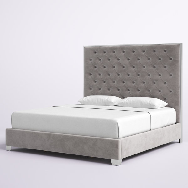 Etta Avenue™ Roula Upholstered Standard Bed & Reviews | Wayfair