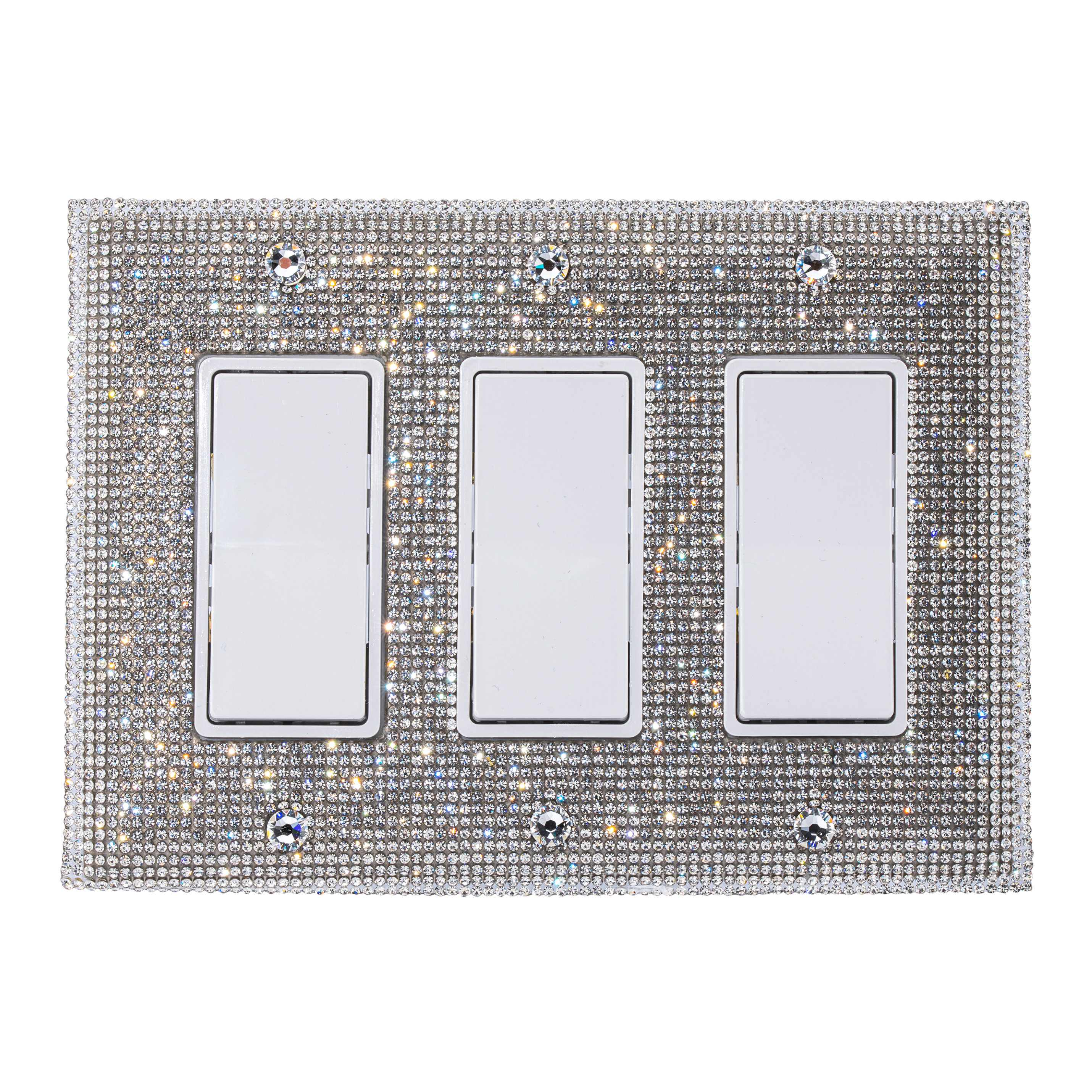 Designs Ablaze Glam 3-Gang Rocker Combination Wall Plate - Wayfair Canada