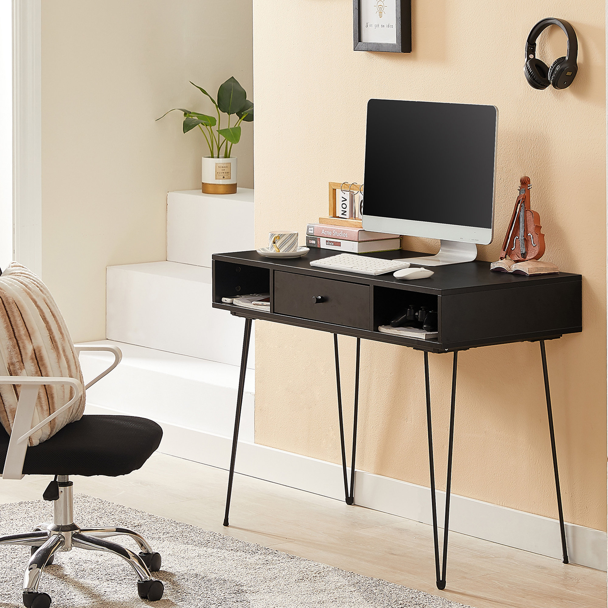 Trent Austin Design Kempst Home Office Computer Writing Desk & Reviews ...