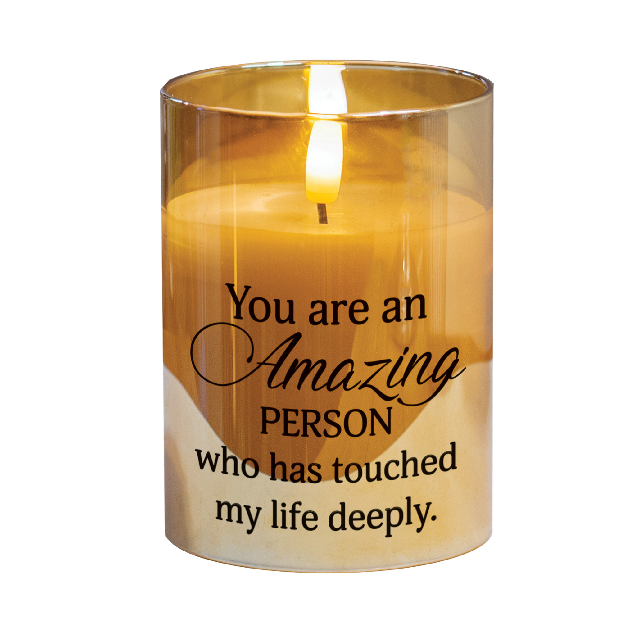 Trinx You Are an Amazing Person LED Candle | Wayfair