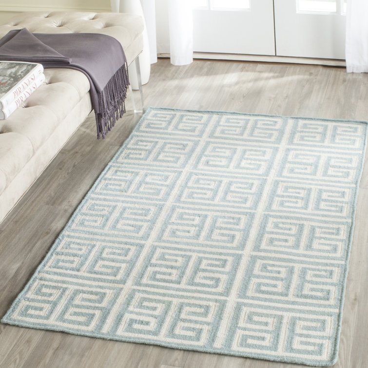 Canora Grey Sexton Geometric Hand Woven 182cm X 274cm Area Rug ...