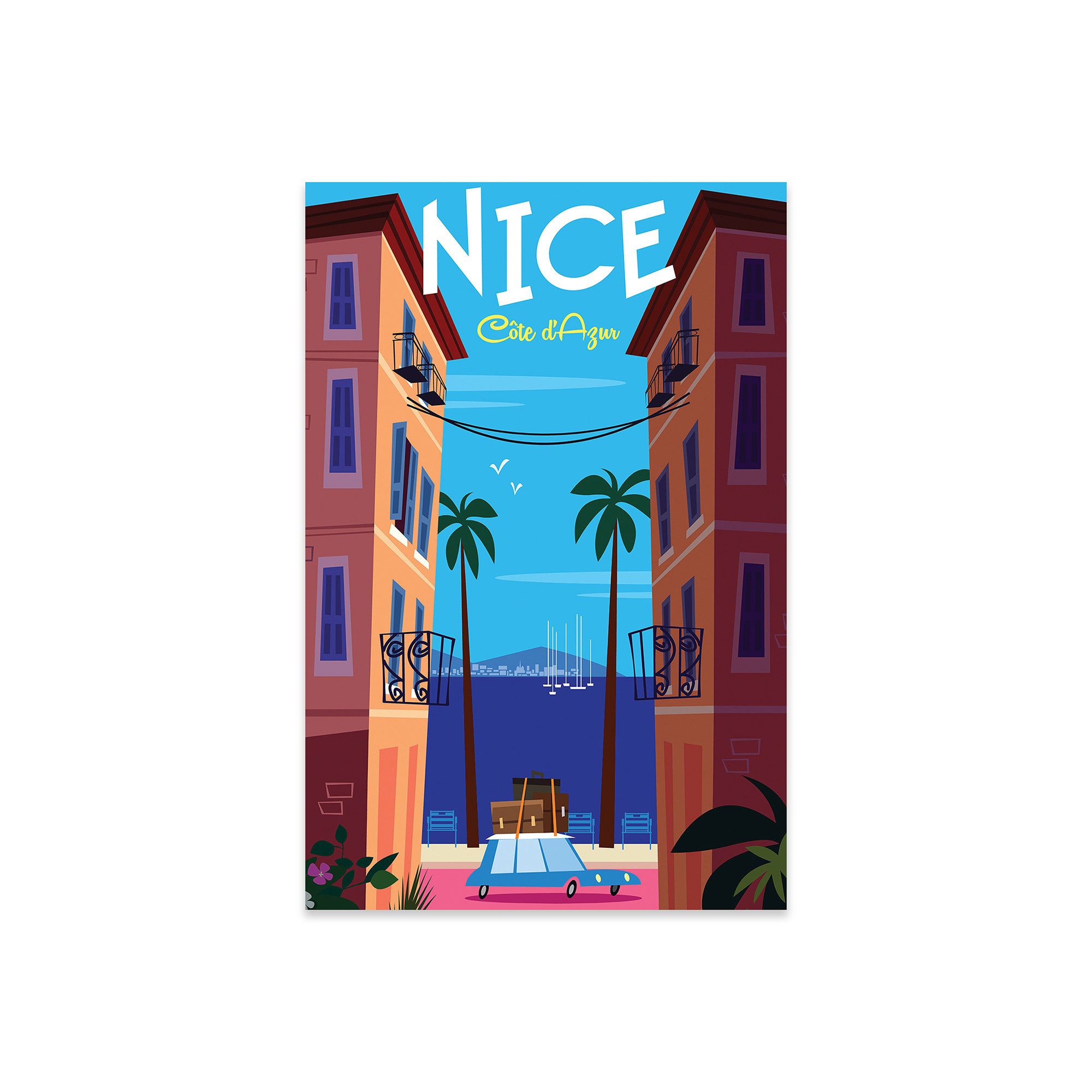 Winston Porter Nice Cote D'Azur On Plastic/Acrylic by Gary Godel ...