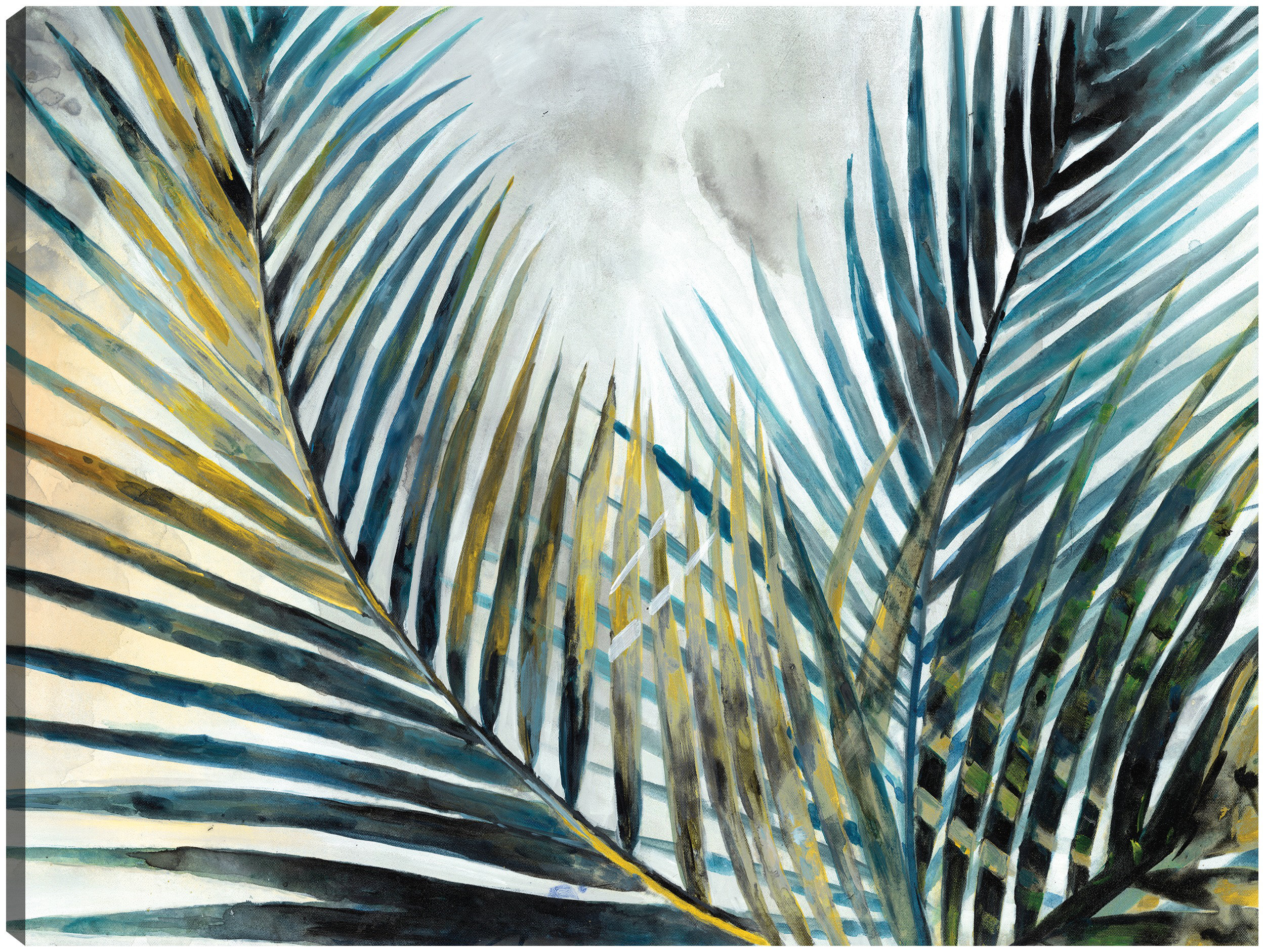 Bay Isle Home™ Palm Colors II by Sandy Doonan Canvas Art Print | Wayfair