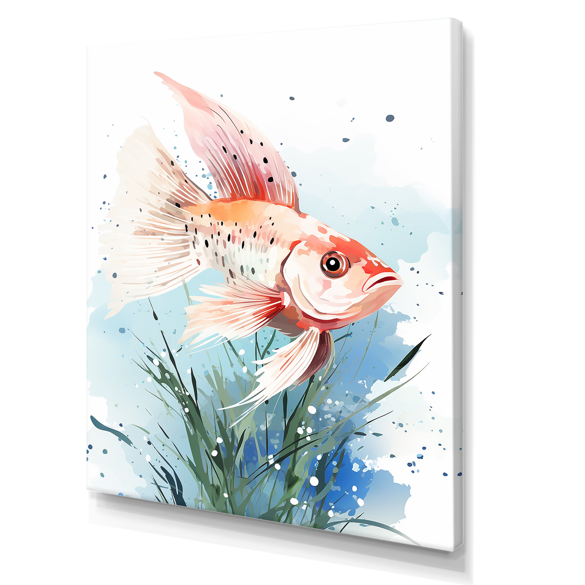 Bay Isle Home™ Pink Butterfly Fish Underwater Realm - Butterfly Fish ...