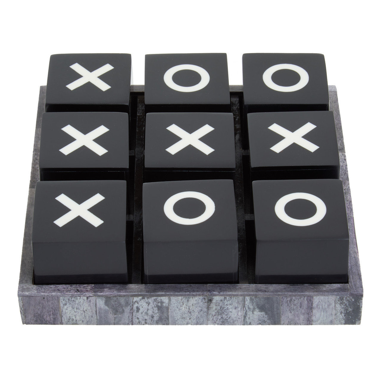 Ebern Designs Carmilla Bone Tic Tac Toe | Wayfair.co.uk