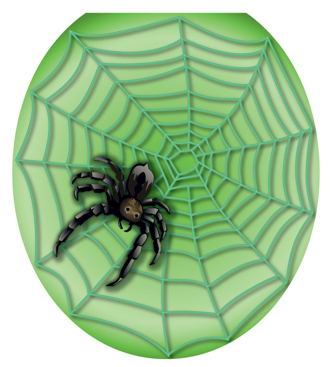 Toilet Tattoos Halloween Spider Web Toilet Seat Decal – Toilet Tattoos ...