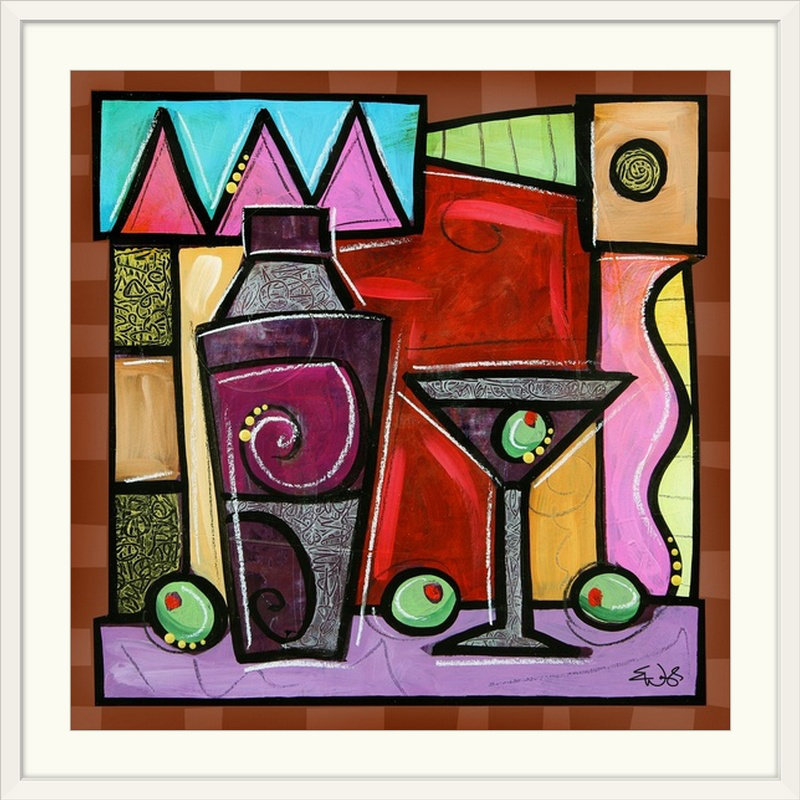 Wade Logan «Martini Celebration» par Brittiney, Malveaux, reproduction ...